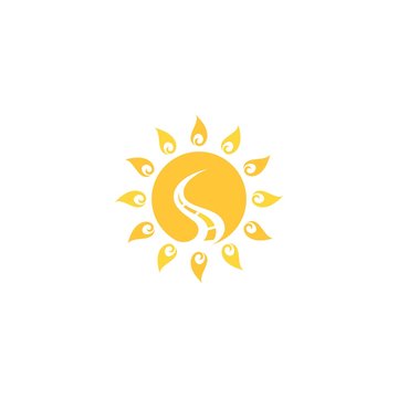 Sun And Road Logo Images – Browse 4,484 Stock Photos, Vectors, and ...