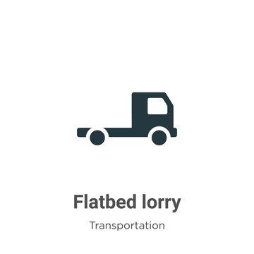 Flatbed Truck Icon Images – Browse 1,347 Stock Photos, Vectors, and ...
