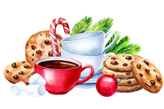 Hot Cocoa And Cookies Clipart