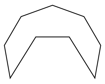 Irregular Octagon Shape