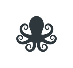 Pulpo morado con sombrero de pirata con botella de ron ilustración ...