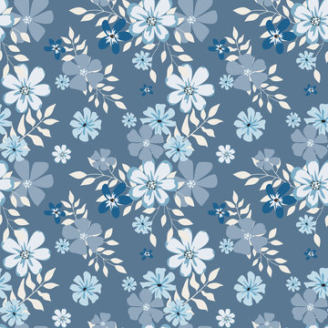Blue Patterned Paper