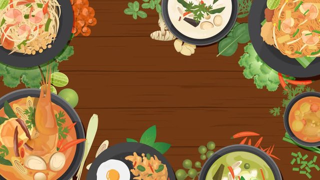 Thai Food Cartoon Images – Browse 10,895 Stock Photos, Vectors, and ...