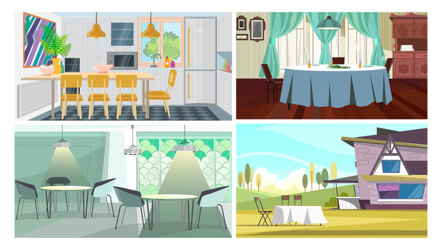 Dining Room Cartoon Images – Browse 5,476 Stock Photos, Vectors, and ...