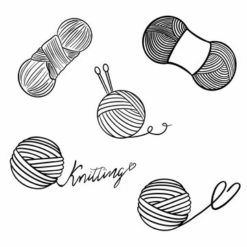 Ball Of Yarn Drawing