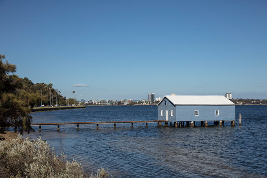 Perth Iconic Blue House