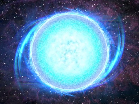 Space Neutron Star Engine