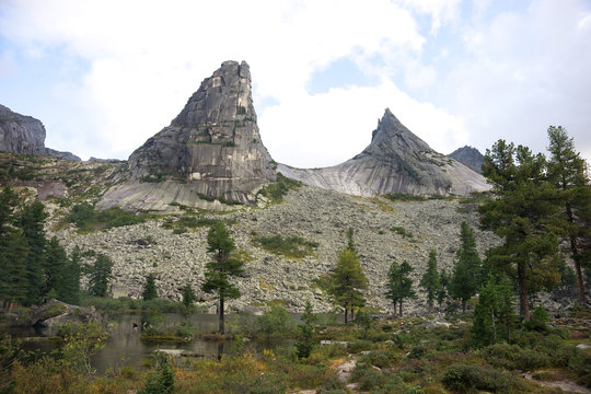 Sayan Mountains Parabola