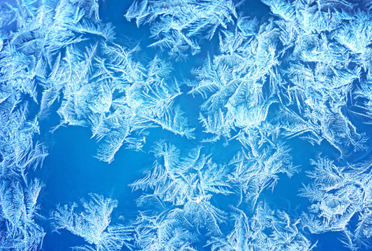 Abstract Ice Flower Wallpaper