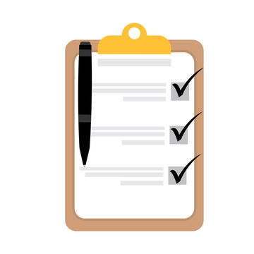 Checklist Clipart