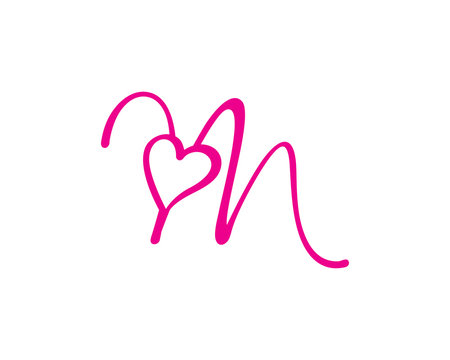 M Heart Logo Images – Browse 6,456 Stock Photos, Vectors, and Video ...