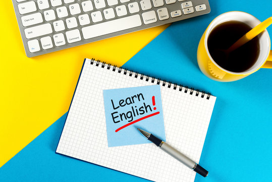 Afbeeldingen over "Learn English" – Blader in stockfoto's, vectoren en ...