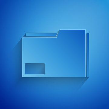 Dark Blue Folder Icon
