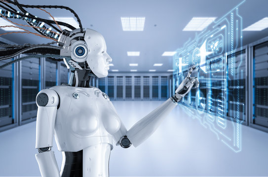 "Robot Automatic Data Storage And Center Database Images – Browse 89 Stock Photos, Vectors, and ...