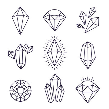Easy Crystal Drawing