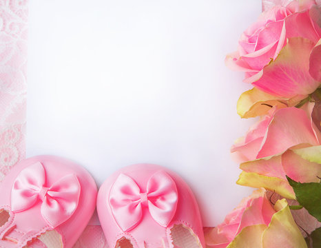 Pink Baptism Backgrounds