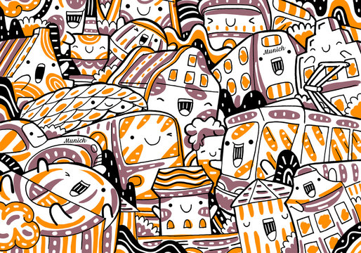 "Doodle Icons" Billeder – Gennemse 1,891 stockfotos, vektorer og ...