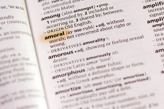 Amoral Definition