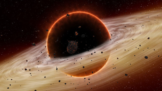 Real Black Hole Accretion Disk