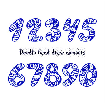 "Hand Drawn Numbers" Images – Browse 459 Stock Photos, Vectors, and ...