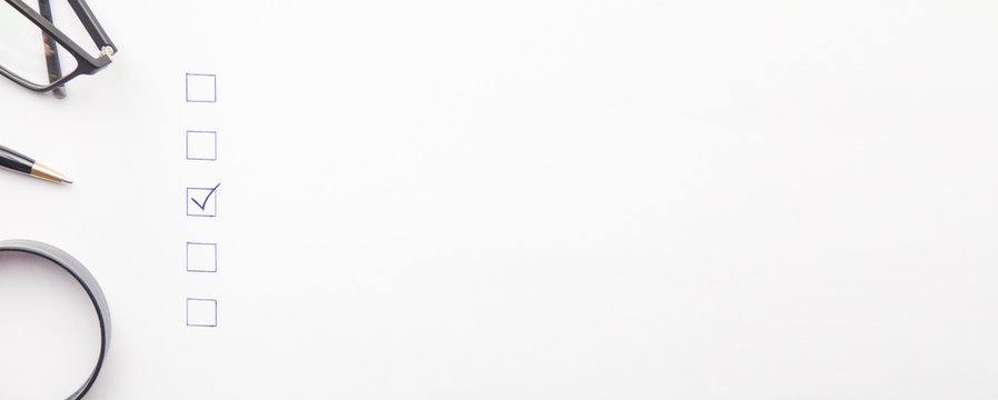 Checklist White Background Images – Browse 90,162 Stock Photos, Vectors ...