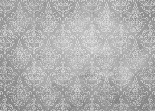 Gray Damask Background