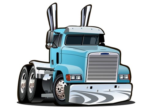 Cartoon Blue Truck Images – Browse 254 Stock Photos, Vectors, and Video ...