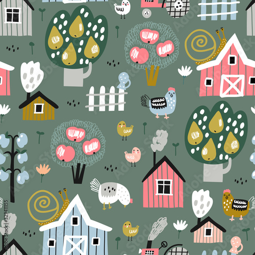 Farm Wallpaper For Kids - Amazadesign