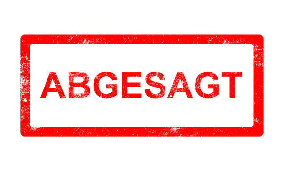 DIE 1,086 BESTEN BILDER, STOCK-FOTOS UND -VEKTORGRAFIKEN ZU „Abgesagt ...