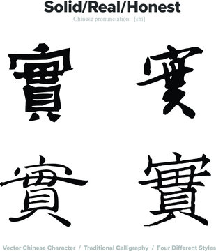 Chinese Symbol For Honesty
