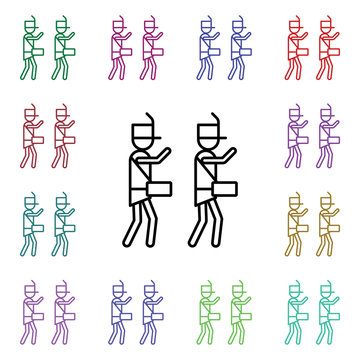 Stick Figure Marching Band