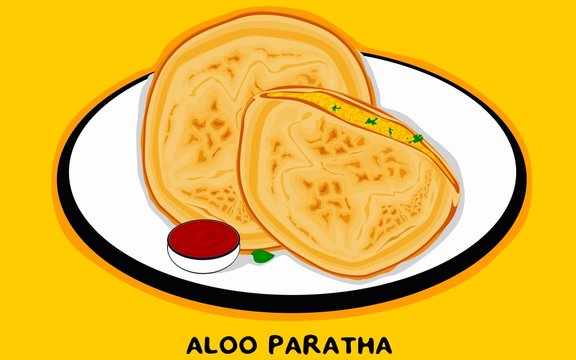 "Aloo Paratha" Images – Browse 924 Stock Photos, Vectors, and Video ...