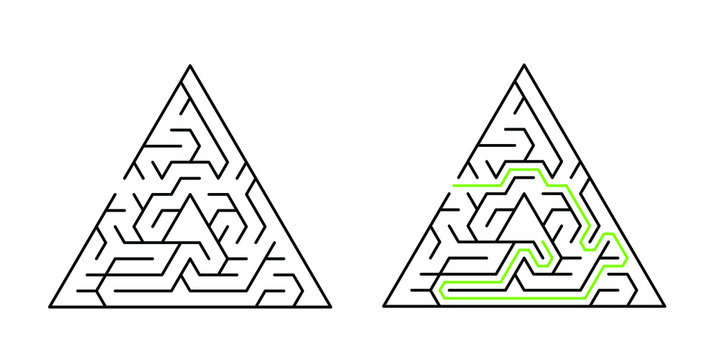 Triangle Maze