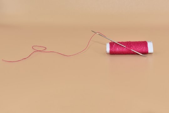Needle And Thread Background