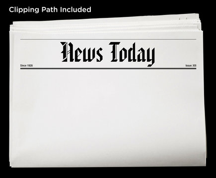 Newspaper Clipping Blank Template