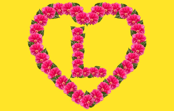 L Letter In Heart