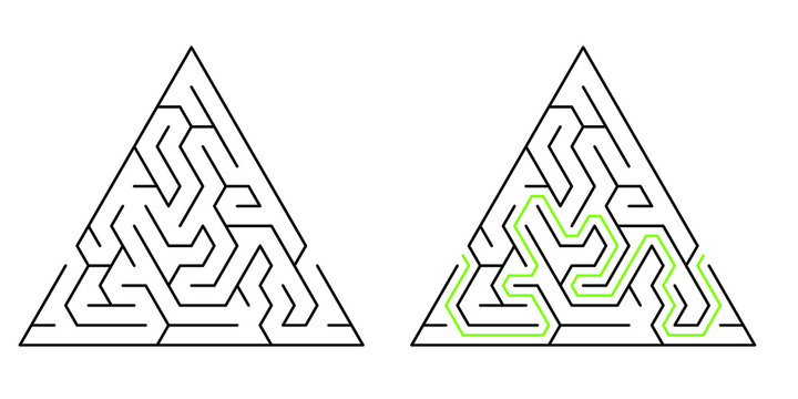 Triangle Maze