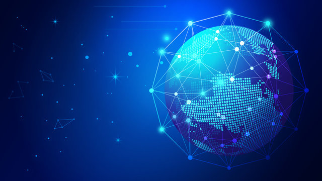 Afbeeldingen over "Network Background" – Blader in stockfoto's ...