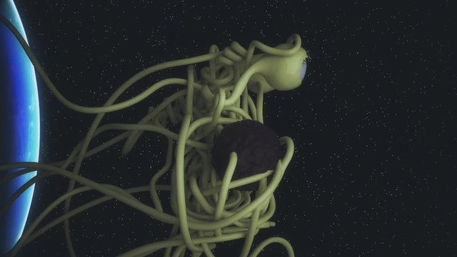 Sightings Of The Flying Spaghetti Monster