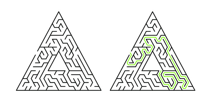 Triangle Maze