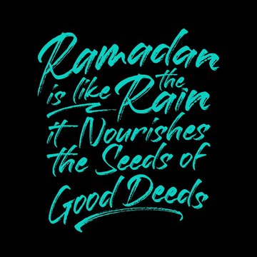 Islamic Rain Quotes Quote Ramadan" Images – Browse 57 Stock Photos,