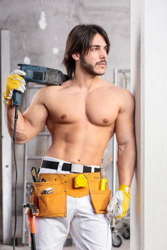 Shirtless Worker Images – Browse 2,327 Stock Photos, Vectors, and Video ...