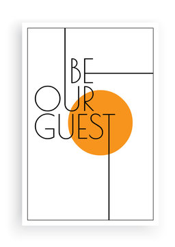 Be Our Guest Images – Browse 997 Stock Photos, Vectors, and Video ...