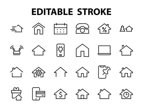 House Stroke Logo Images – Browse 28,215 Stock Photos, Vectors, and ...