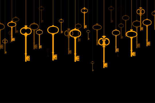 Gold Key Black Background Images – Browse 13,017 Stock Photos, Vectors ...