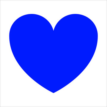 Royal Blue Heart Clipart