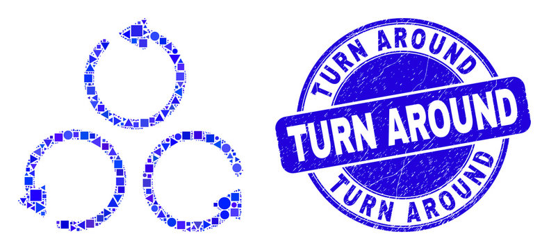Turn Around Arrow Images – Browse 4,804 Stock Photos, Vectors, and ...