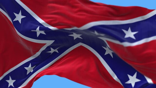 Rebel Flag Waving Animated Powerpoint Template Volodymyr Zelensky