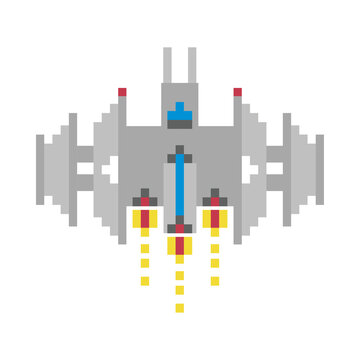 8 Bit Spaceship 影像 – 瀏覽 823 個素材庫相片、向量圖和影片 | Adobe Stock