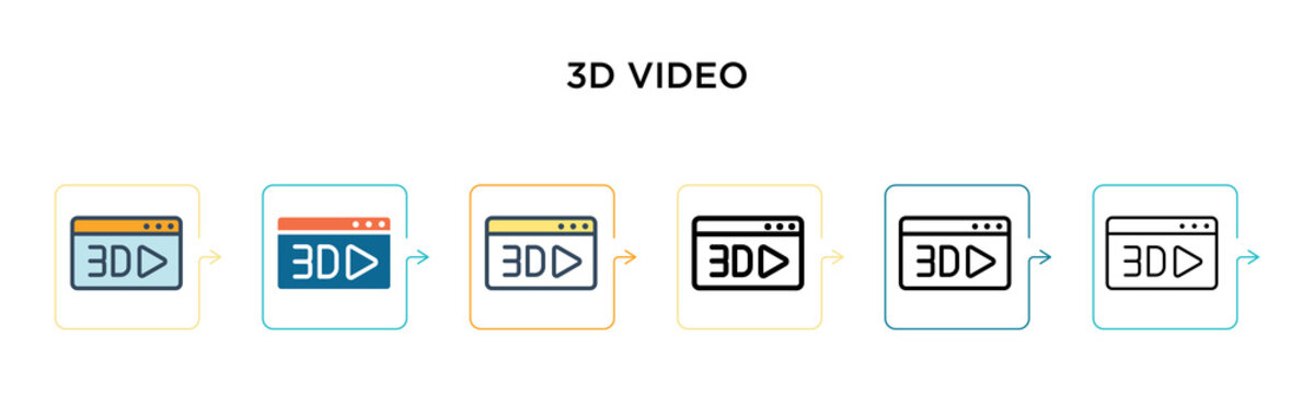 "3D Video Icon" Images – Browse 151 Stock Photos, Vectors, and Video ...